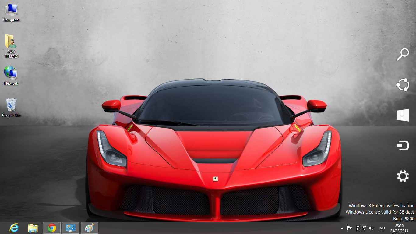Laferrari Car Windows 8 Theme | Ouo Themes