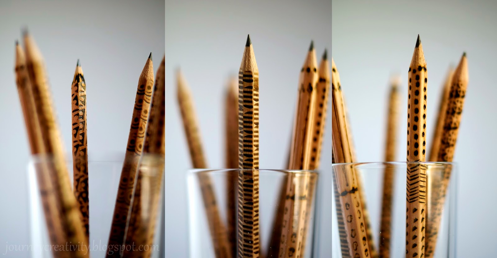 Pyrography wooden pencils - Journey into Creativity