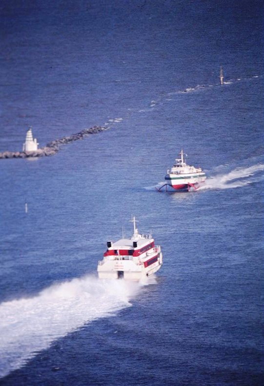 Macau Antigo: Jetfoil "Terceira"