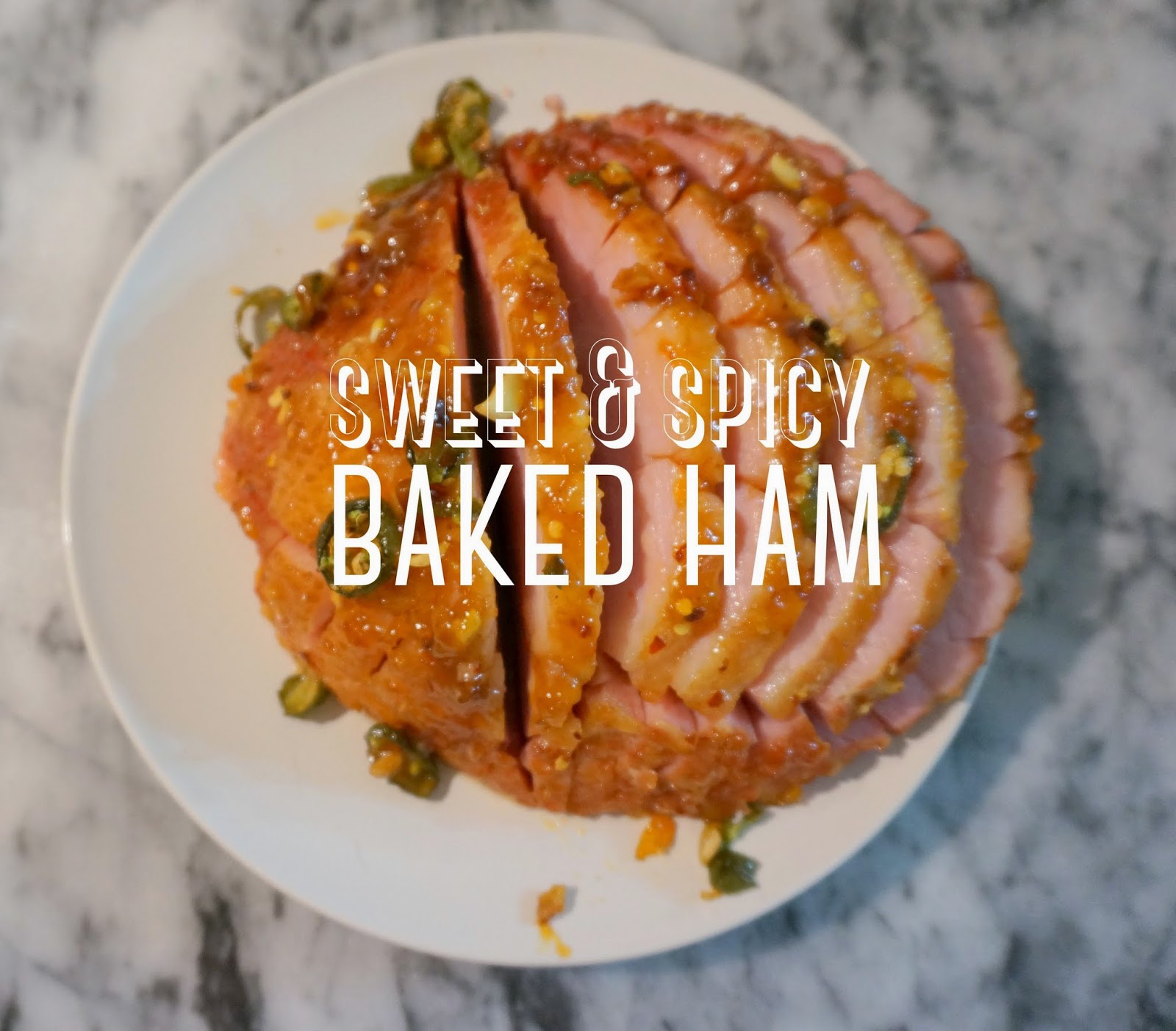 Sweet & Spicy Baked Ham