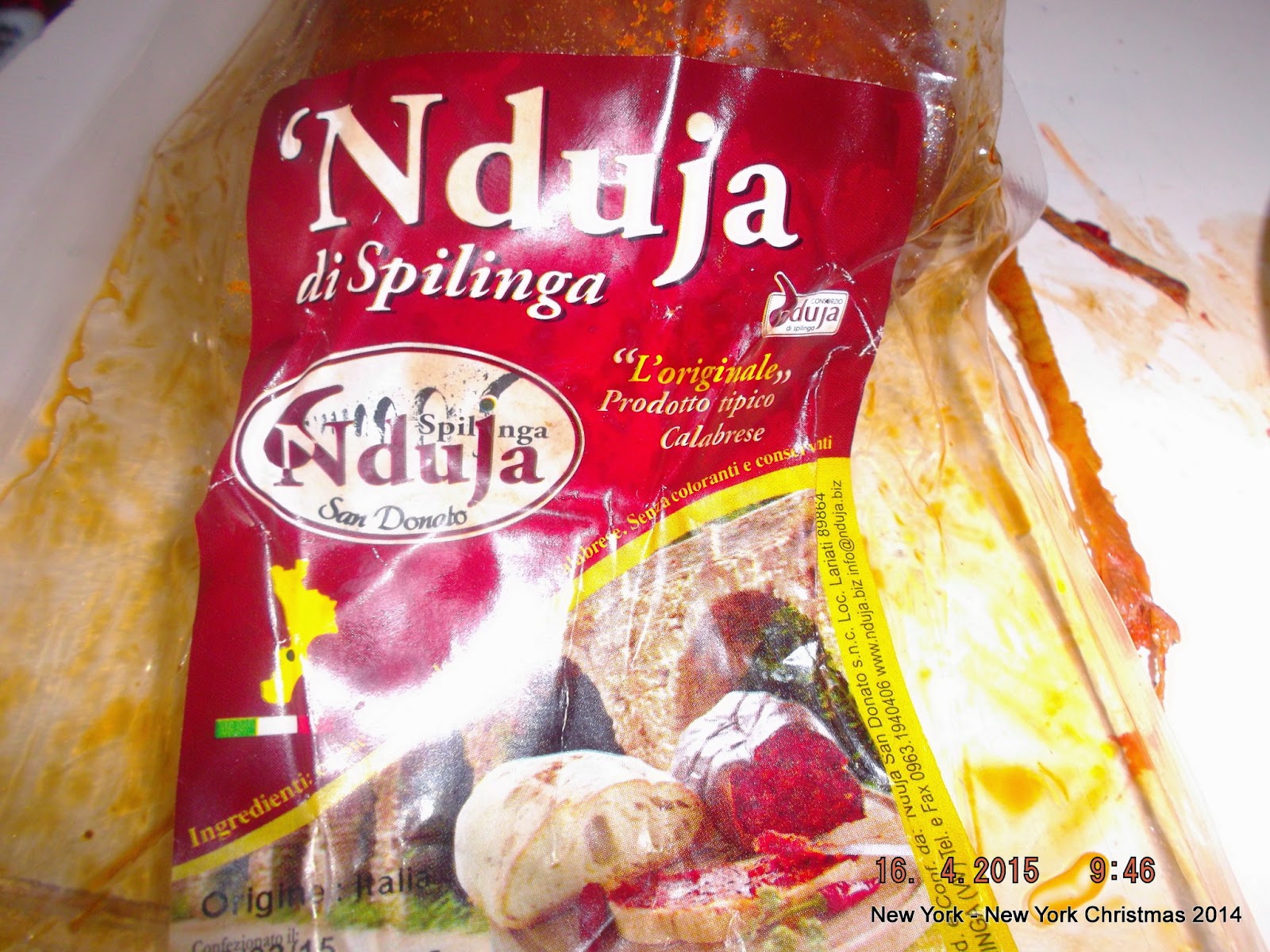 NDUJA.... The Delicious Sausage From Calabria.