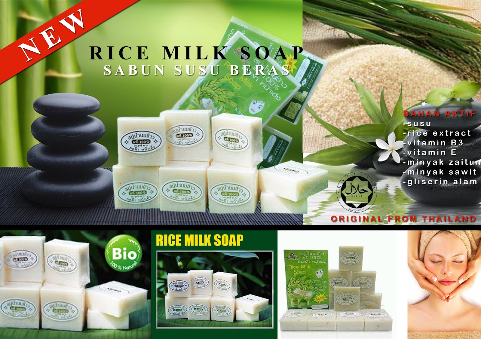 SABUN SUSU BERAS THAILAND