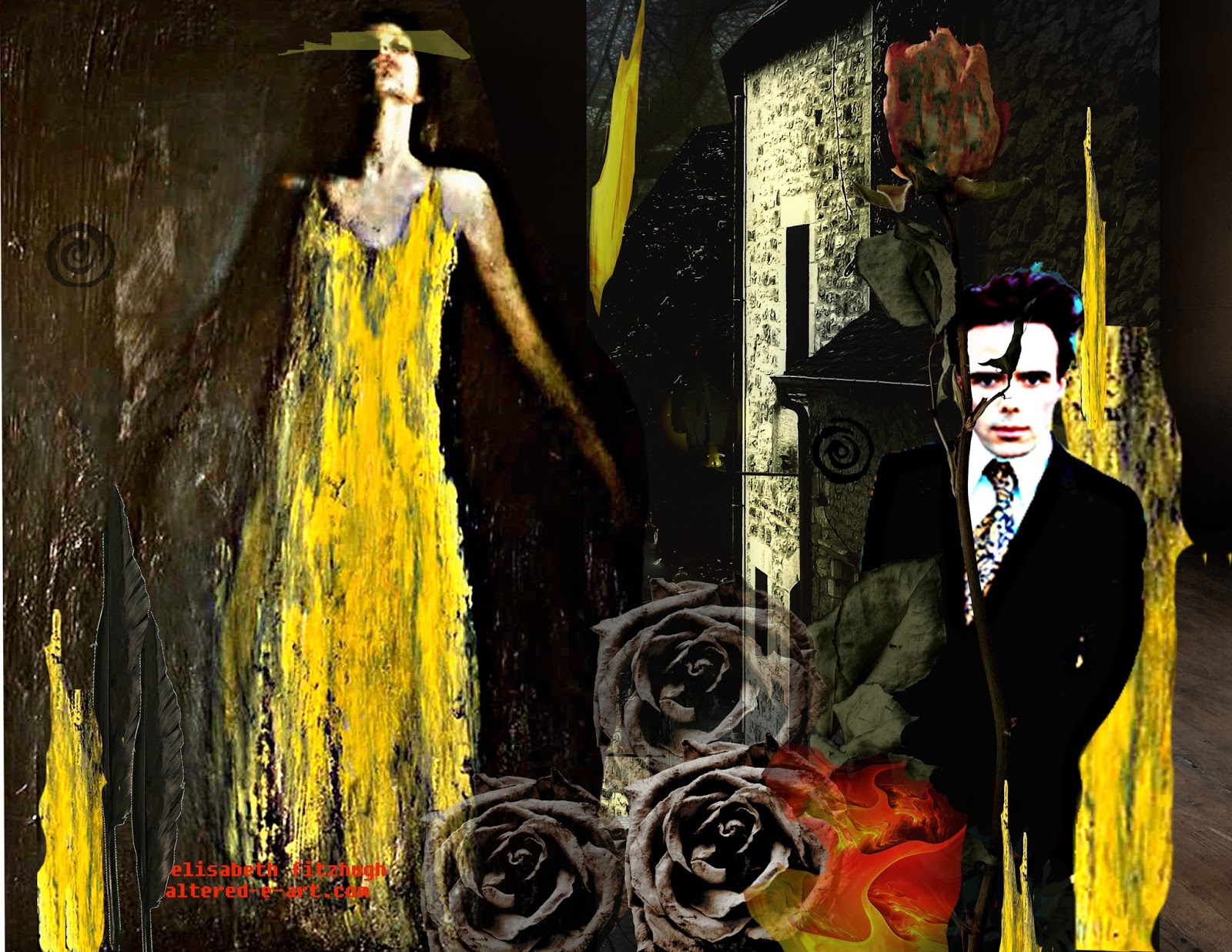 Altered E Art Blog: YELLOW!