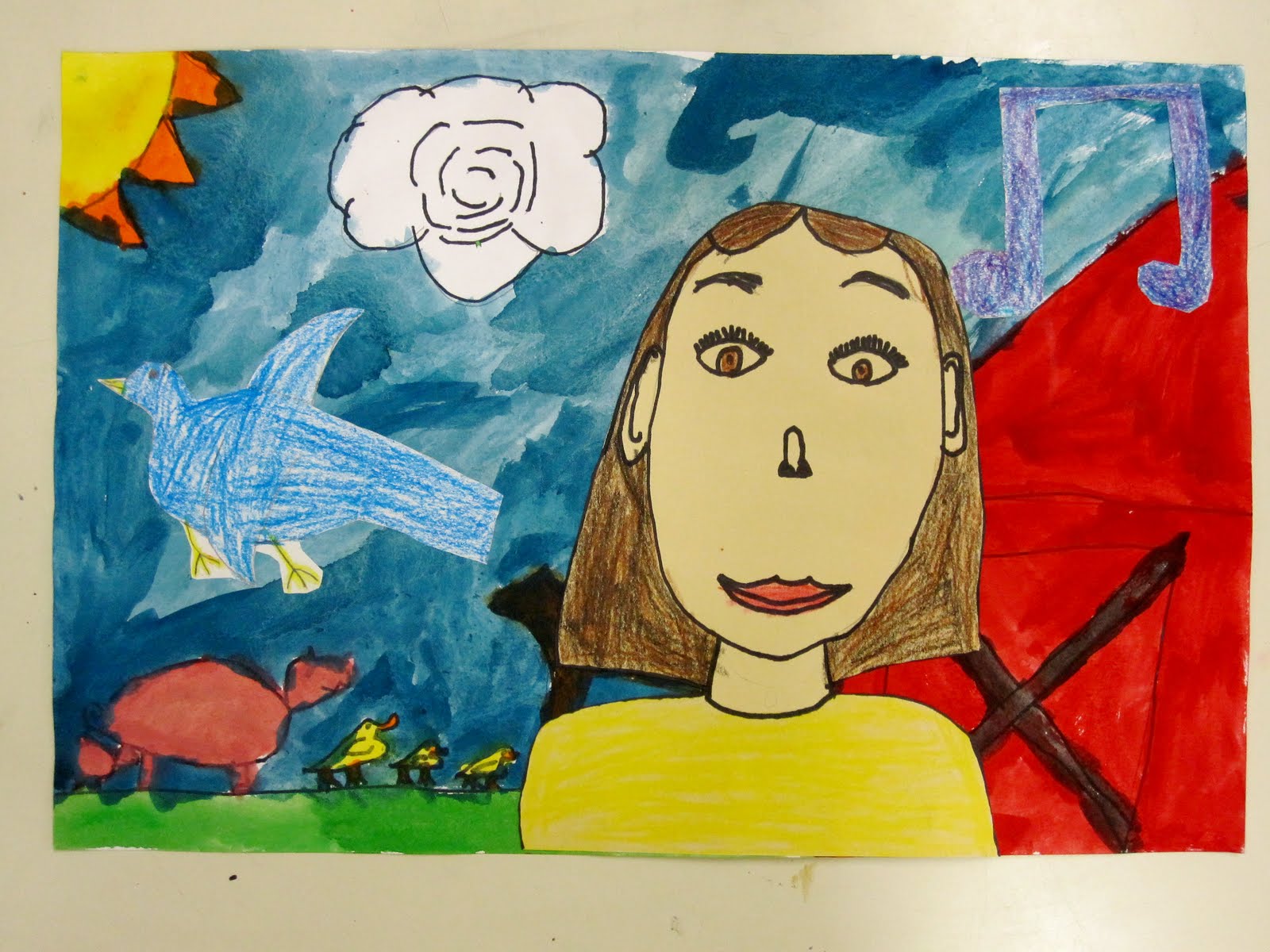 Art Explorium: Frida Kahlo Inspired Self-portraits