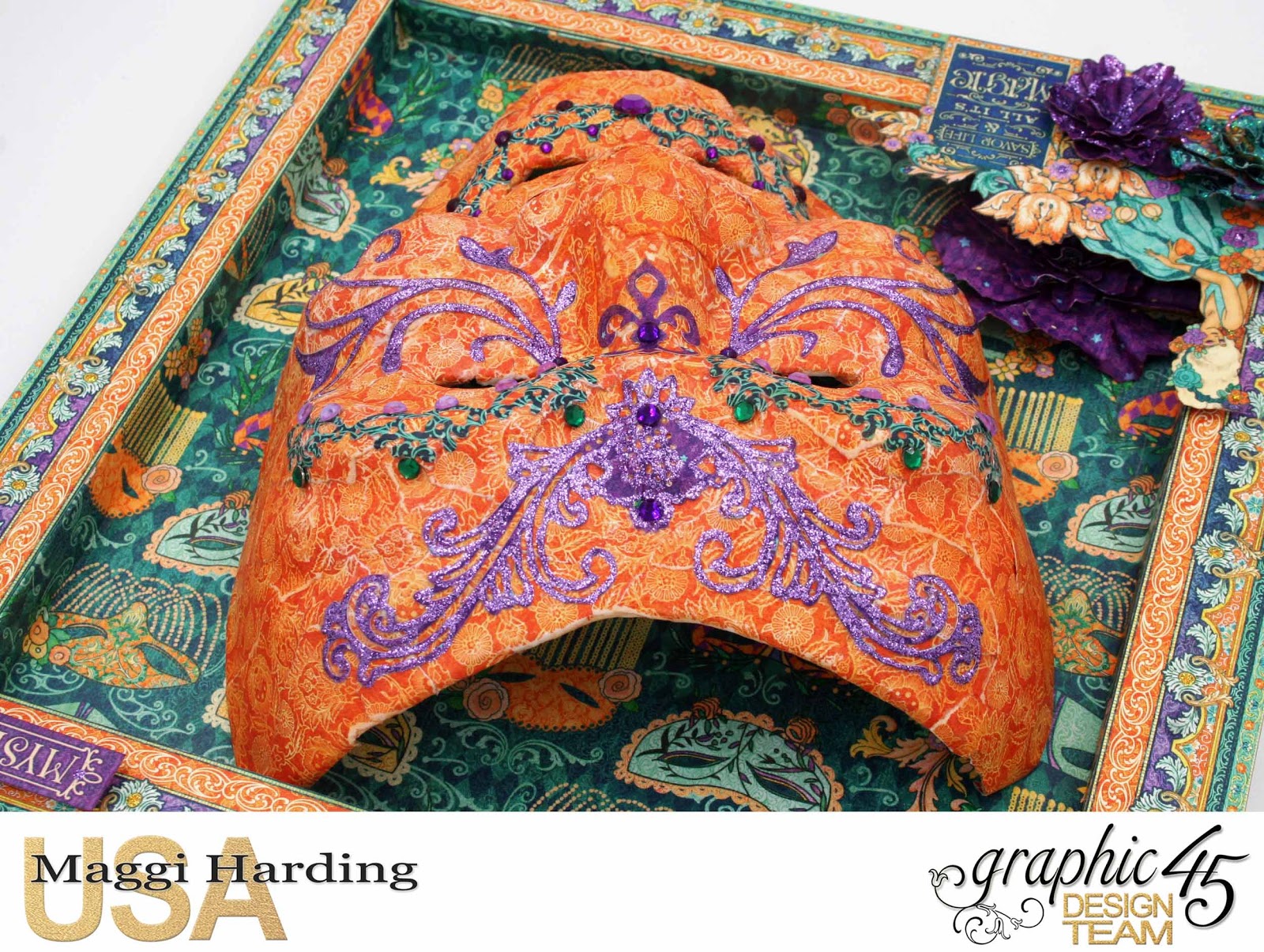 Scrap, Travel, and Bark!: Midnigh Masquerade mask