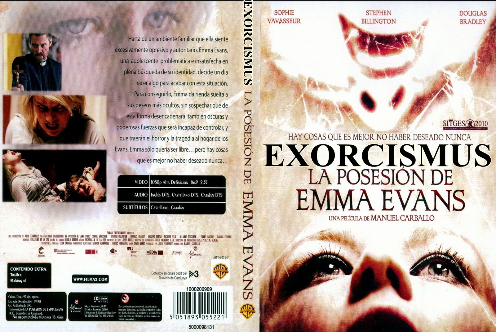 IC ENTERTAINMENT: EXORCISMUS : LA POSESIÓN DE EMMA EVANS