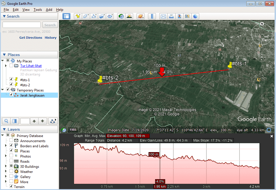 √ Mengukur Ketinggian Antena Radio Point to Point Wireless - Teknisi ...