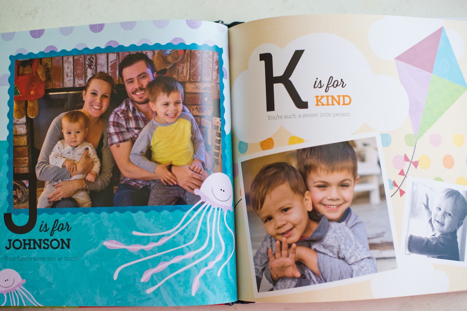 Domestic Fashionista: Personalized Alphabet Photo Book