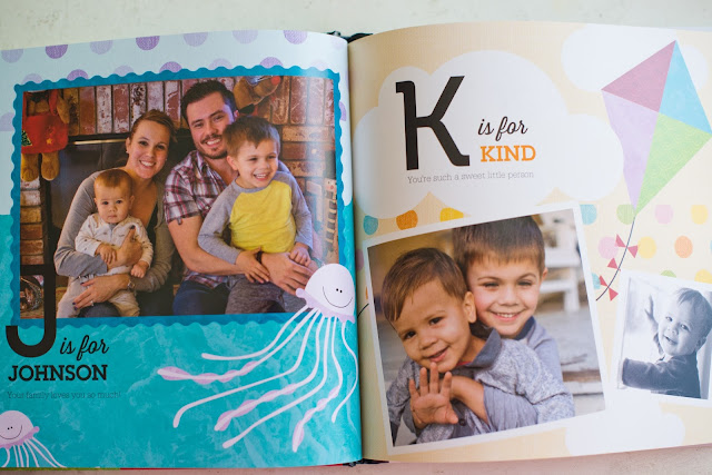 Domestic Fashionista: Personalized Alphabet Photo Book