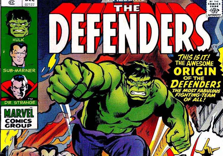 Marvel Feature #1 - Neal Adams cover + 1st Defenders - Pencil Ink