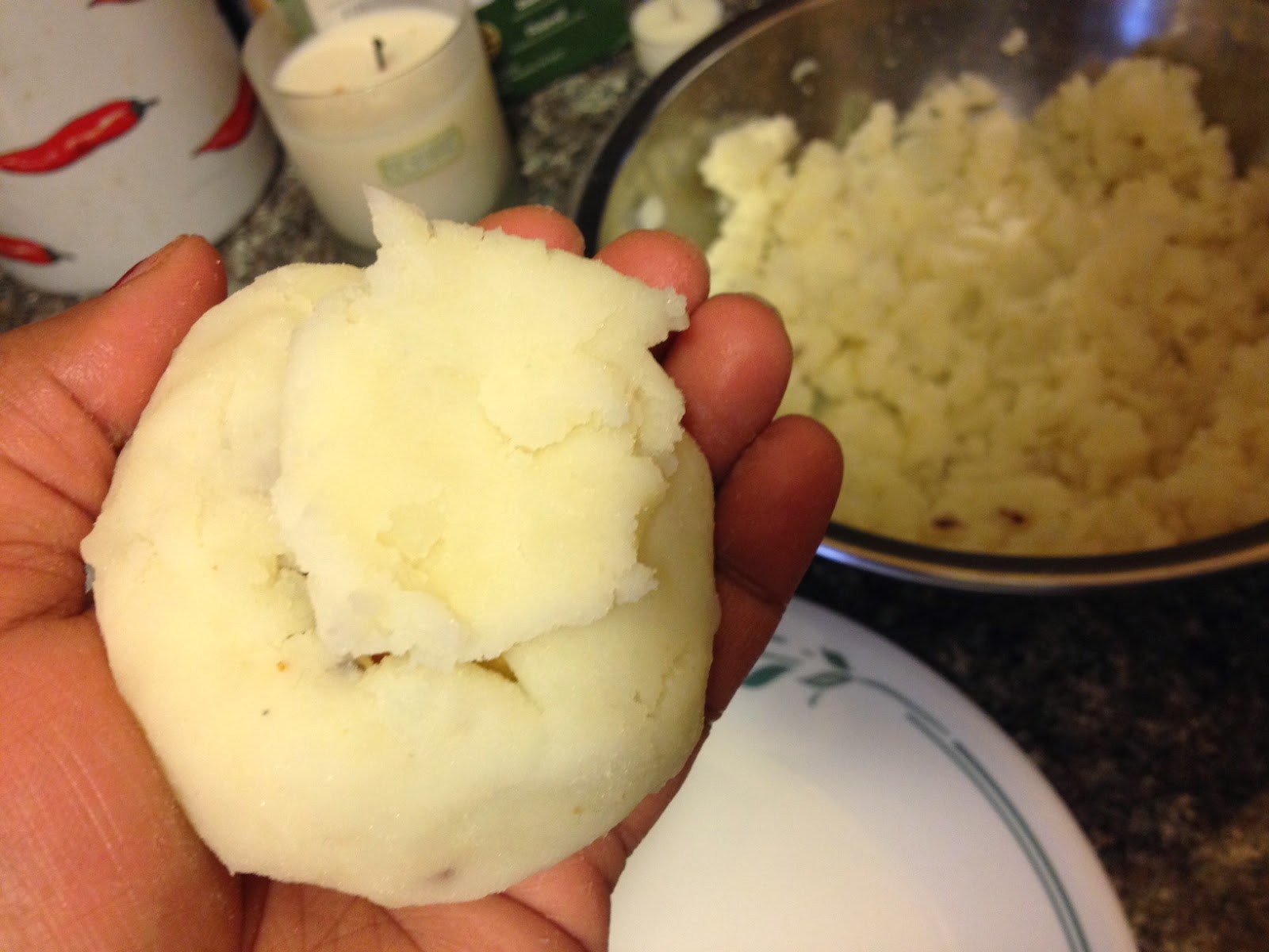 Stay-at-Home Vegan: Potato Puffs with Neat Filling