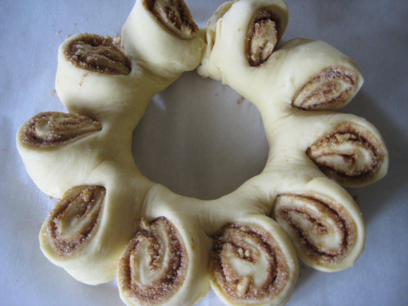doughadear: Blooming Coffee Cake Ring