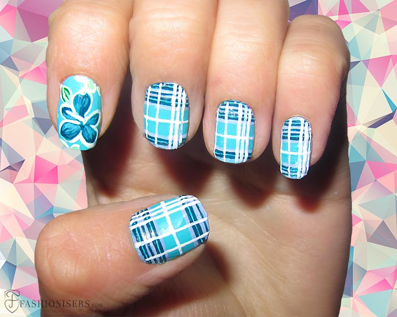 Checkered Nails- The hot spring fashion trend!