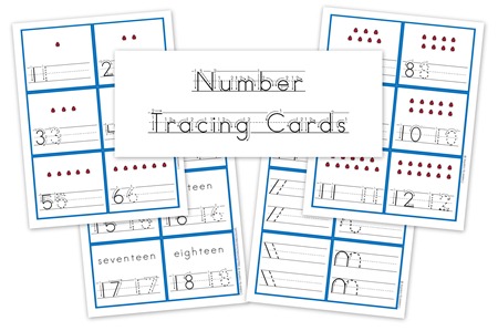 The Secret To Saving: Educational Freebie: Number Tracing Cards!