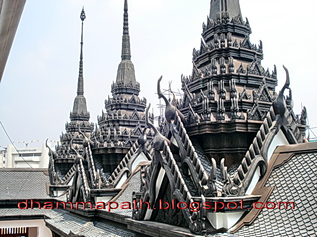 Dhamma Path Blog: Loha Prasat At Wat Ratchanadda In Bangkok - Thailand.