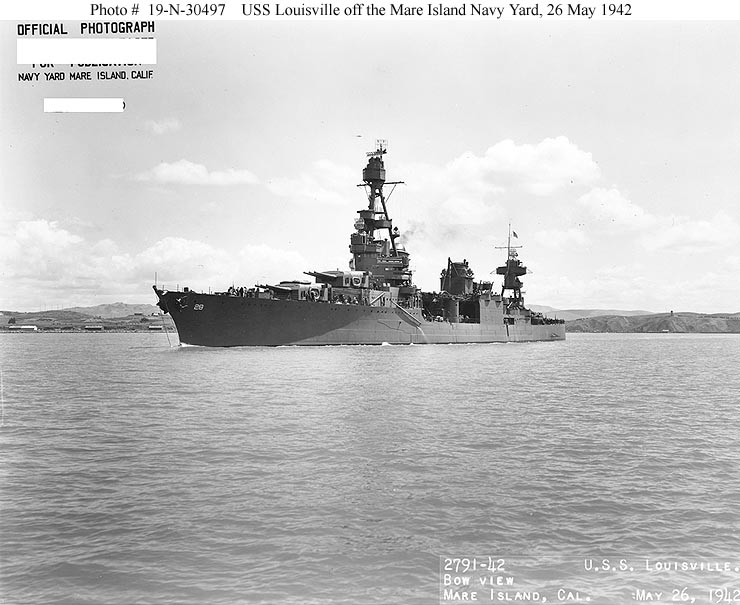 Naval Warfare: USS Louisville (CA-28)