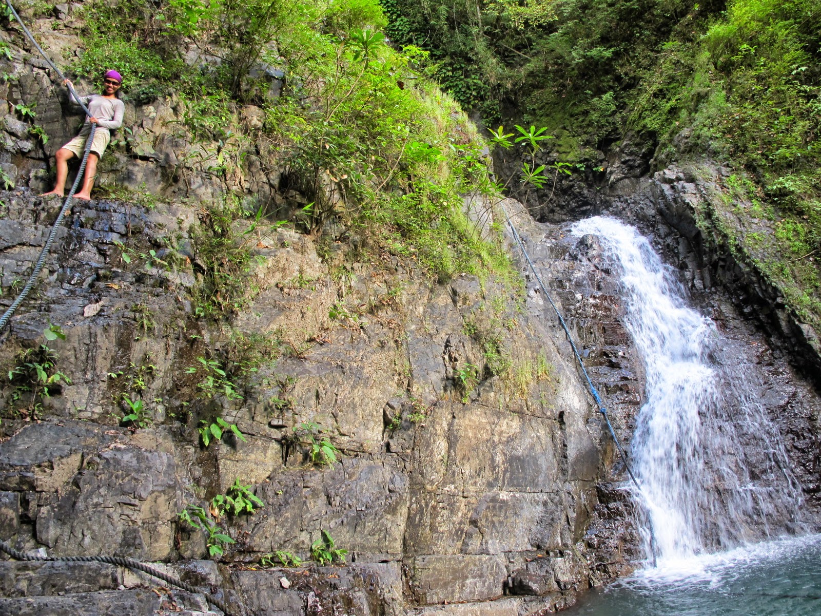 Bugtong Bato falls of Tibiao, Antique