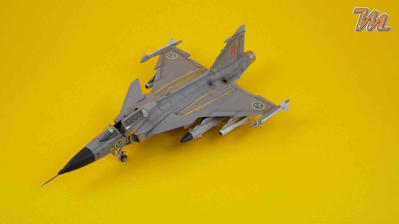 Scale Model Building with Metodi Metodiev: Saab Jas-39 Gripen - 1/72 ...