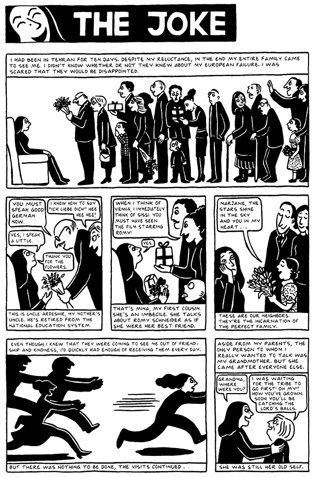 Read Persepolis 2, Section 11: The Joke, Page 104
