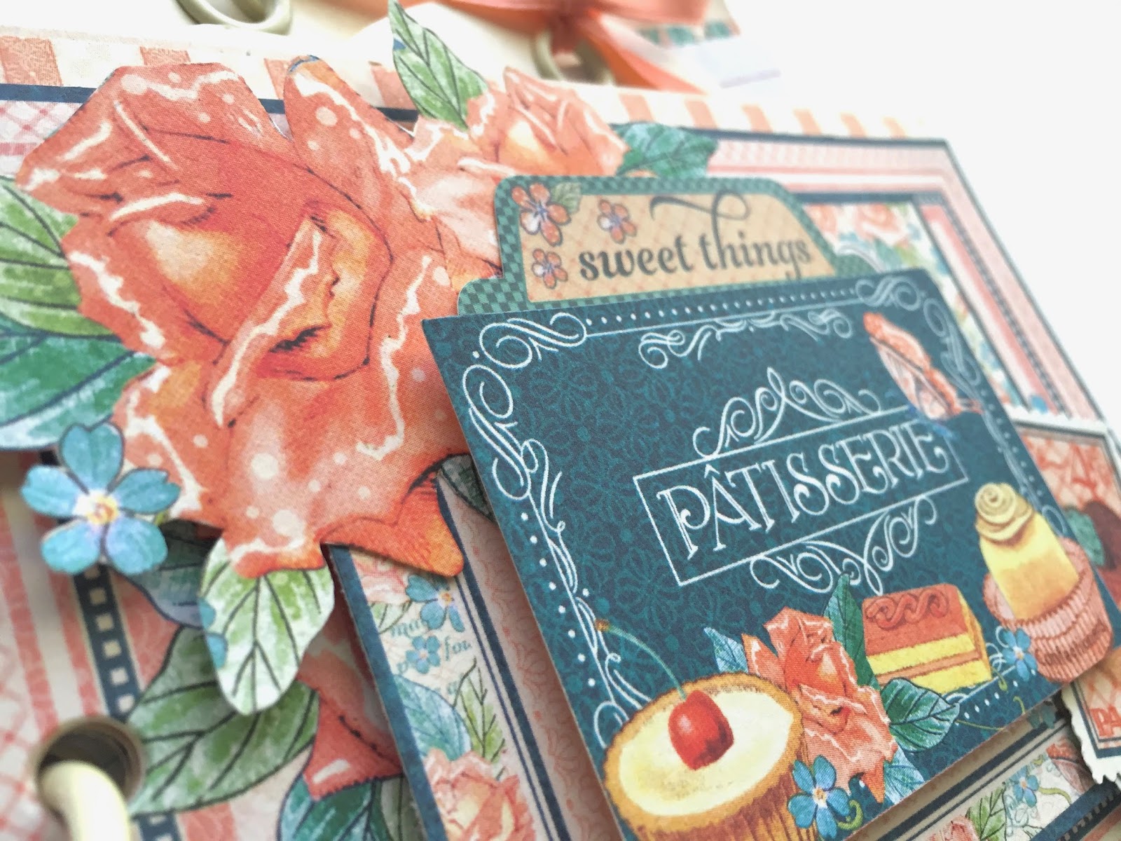 Paperiah: Graphic 45 Cafe Parisian Mini Album and Cards