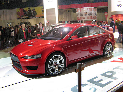 Mitsubishi Lancer Evolution Modified Wallpaper