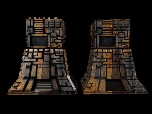 MHill's Blog: Normal Map Turret