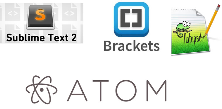 SUBLIME TEXT, ATOM, BRACKETS, NOTEPAD++. Análise rápida... ~ Thiago Lúcio