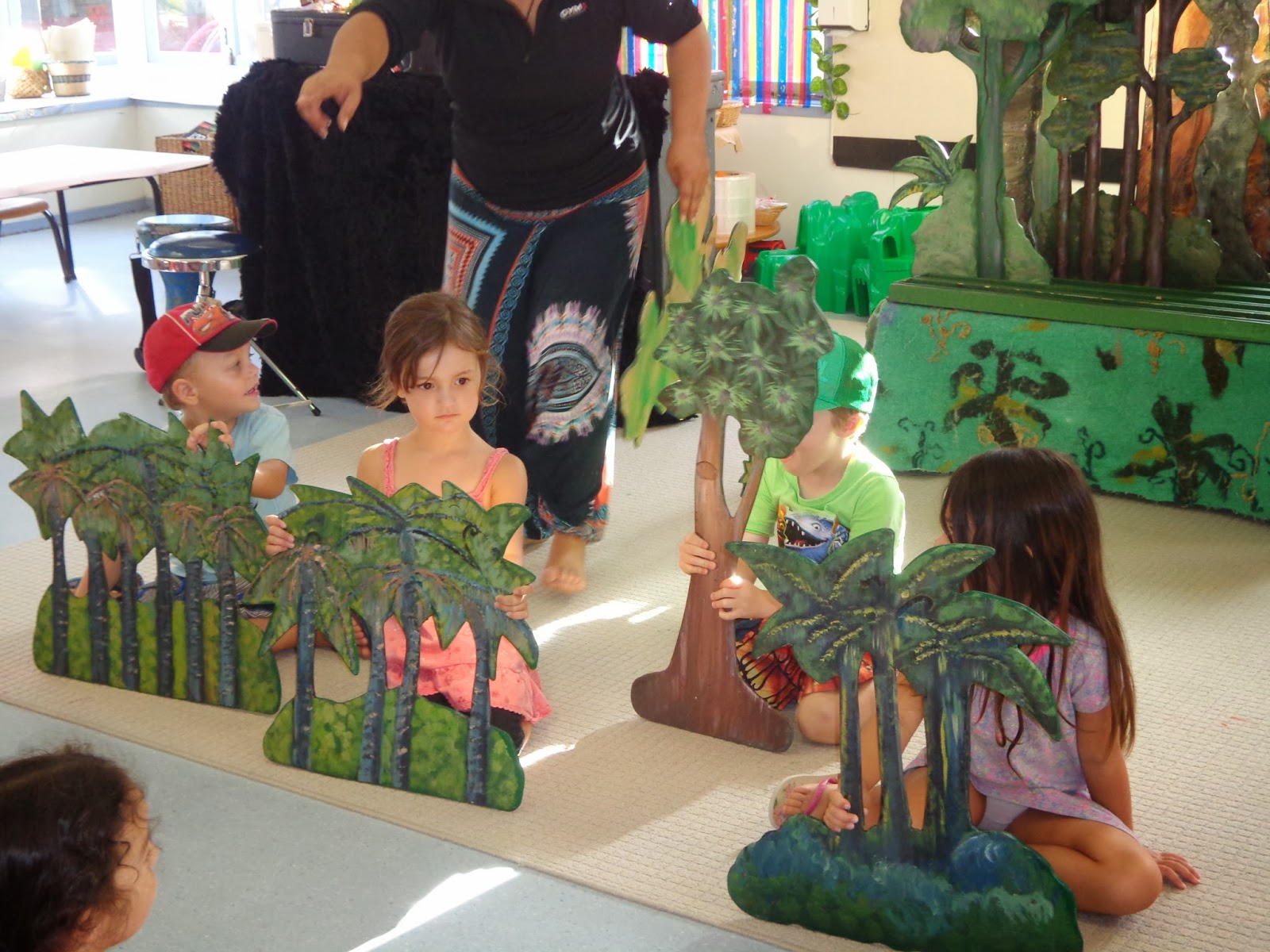 Welcome to Glamorgan Kindergarten Blog : Apo the Greedy Taniwha, Puppet