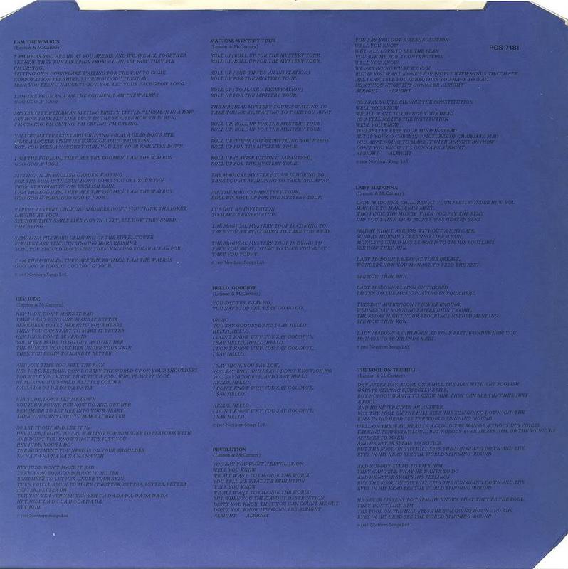 - Vinyl Philosophy -: Vinyl Feature: The Beatles - The Red and Blue Albums