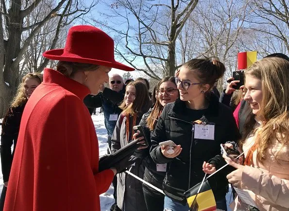 Queen Mathilde and King Philippe Visit to Canada 1st day