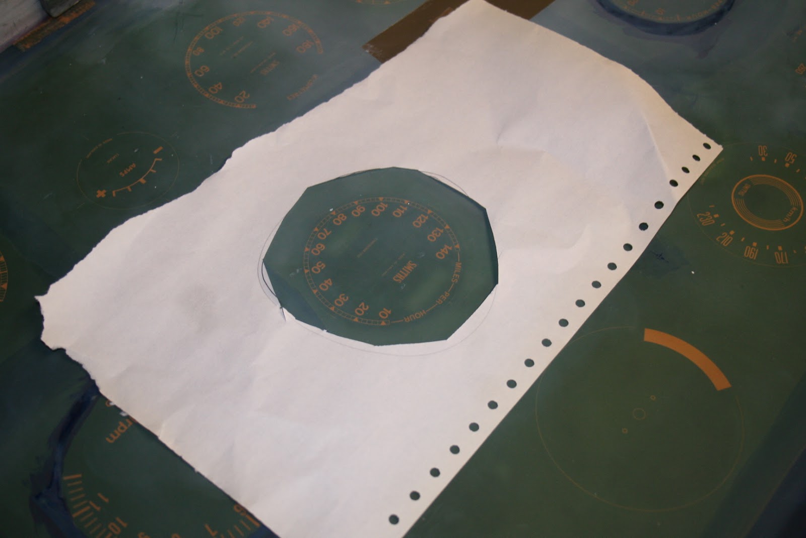 The Velobanjogent: Screen printing motorcycle speedometer dial faces ...