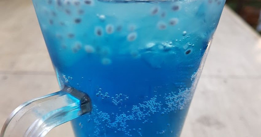 Cara Buat Es Blue Ocean Sederhana Mudah Dan Cepat - Kulineran Kita