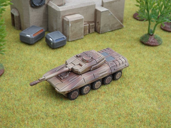 Tabletop Fix: Brigade Models - New 15mm SciFi Tanks