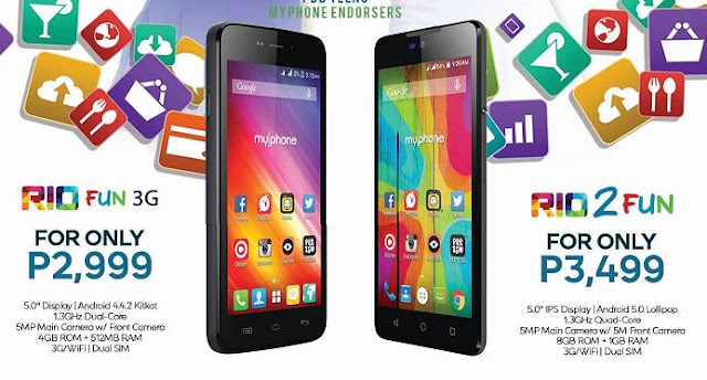 MyPhone Rio 2 Fun and MyPhone Rio Fun 3G now official: 5-inch entry ...