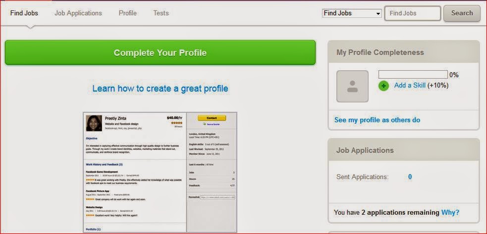 How To Complete Your 100% oDesk Profile Online SEO Tutorial
