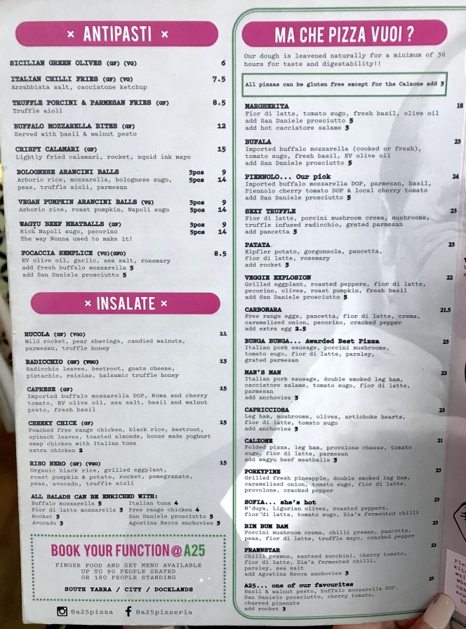 A25 Pizzeria - South Yarra