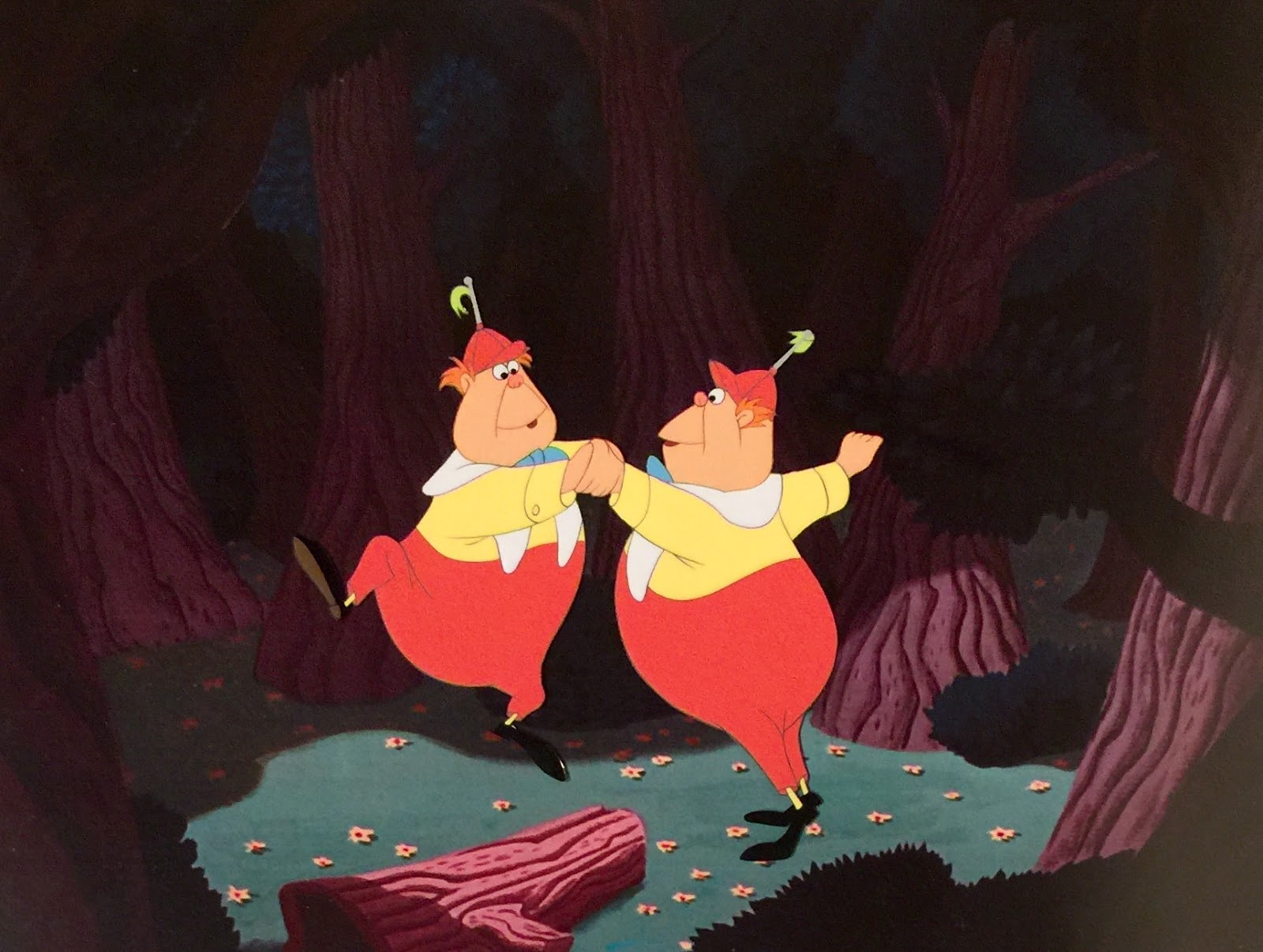 Animation Collection: Original Production Animation Cel of Tweedle Dee ...