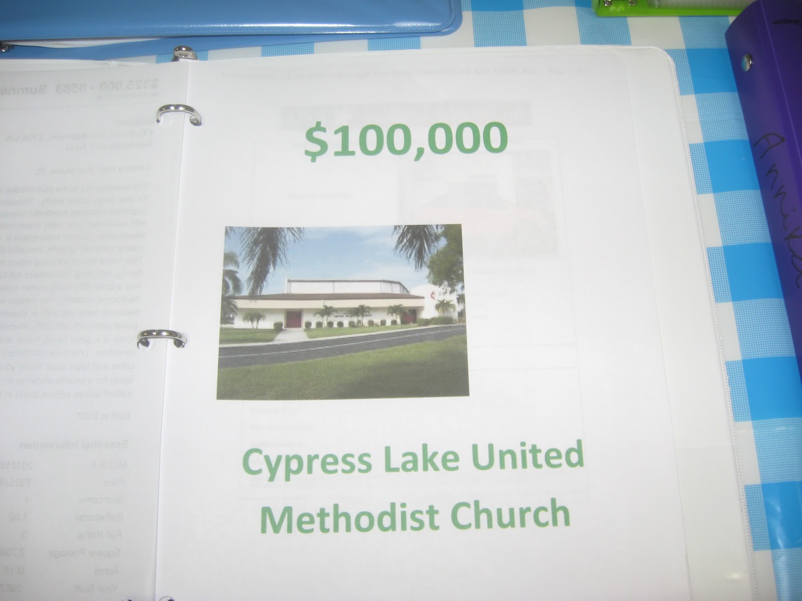 Mrs.Sanders 4th grade class: Million Dollar Projects