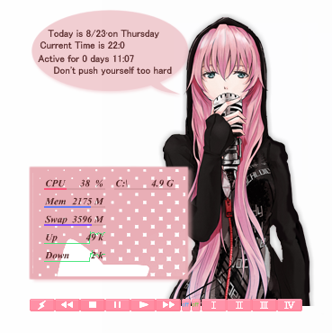 Rainmeter + Skins + Anime (Rainmeter Otaku) | ChibiBlog