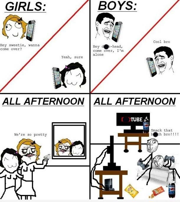 23 Pictures That Show The Hilarious Difference Between Men And Women ...