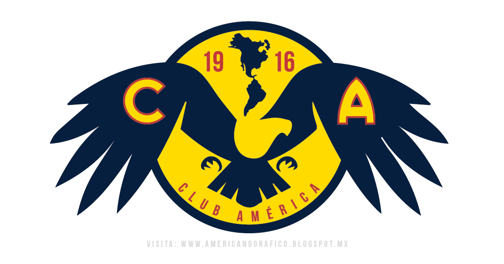 AMERICAnografico: Logo Club América - Águilas 2017
