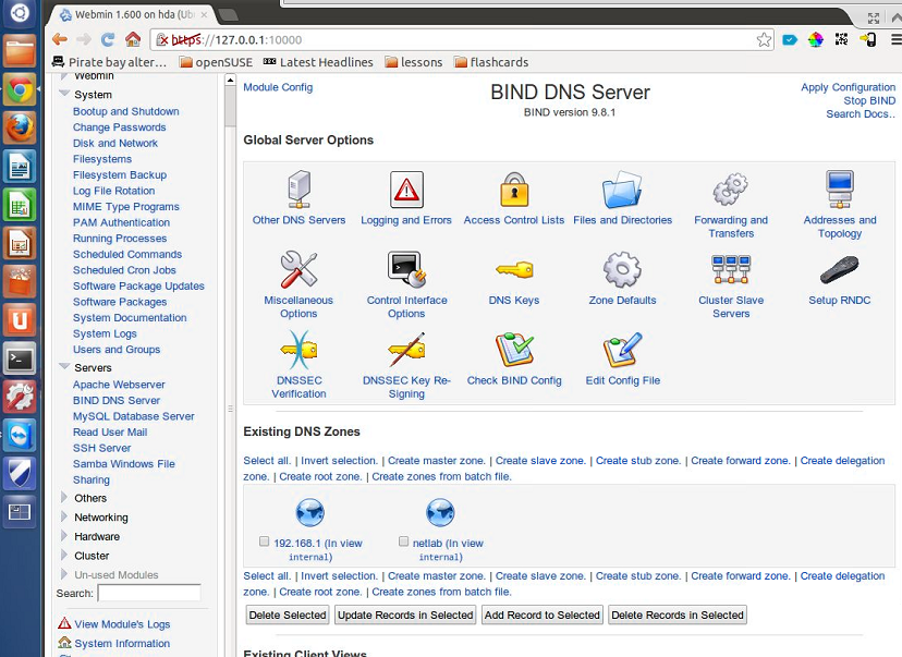 Philip M Russell Ltd Setting Up Dns Using Webmin