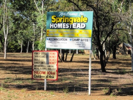 Oz360 - Tom and Amy explore Australia: CAMPSITE # 136 - Springvale ...