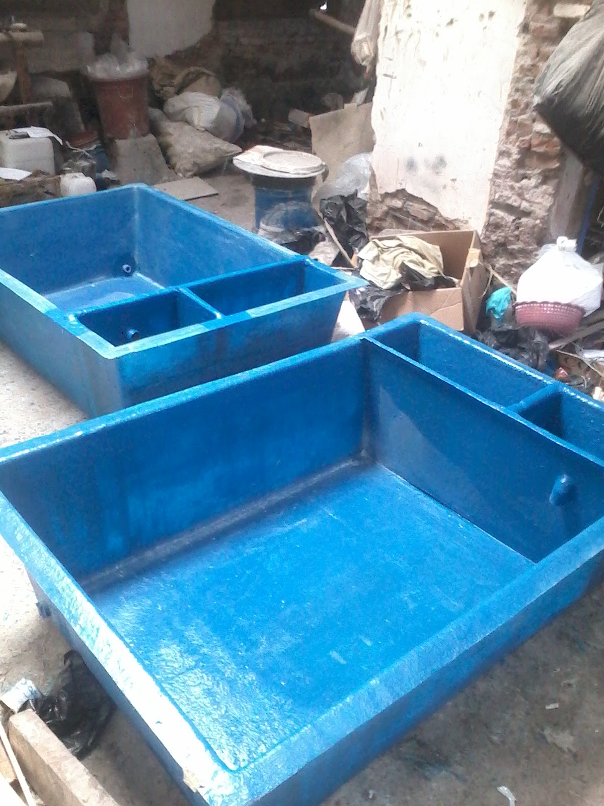 kolam ikan fiberglass