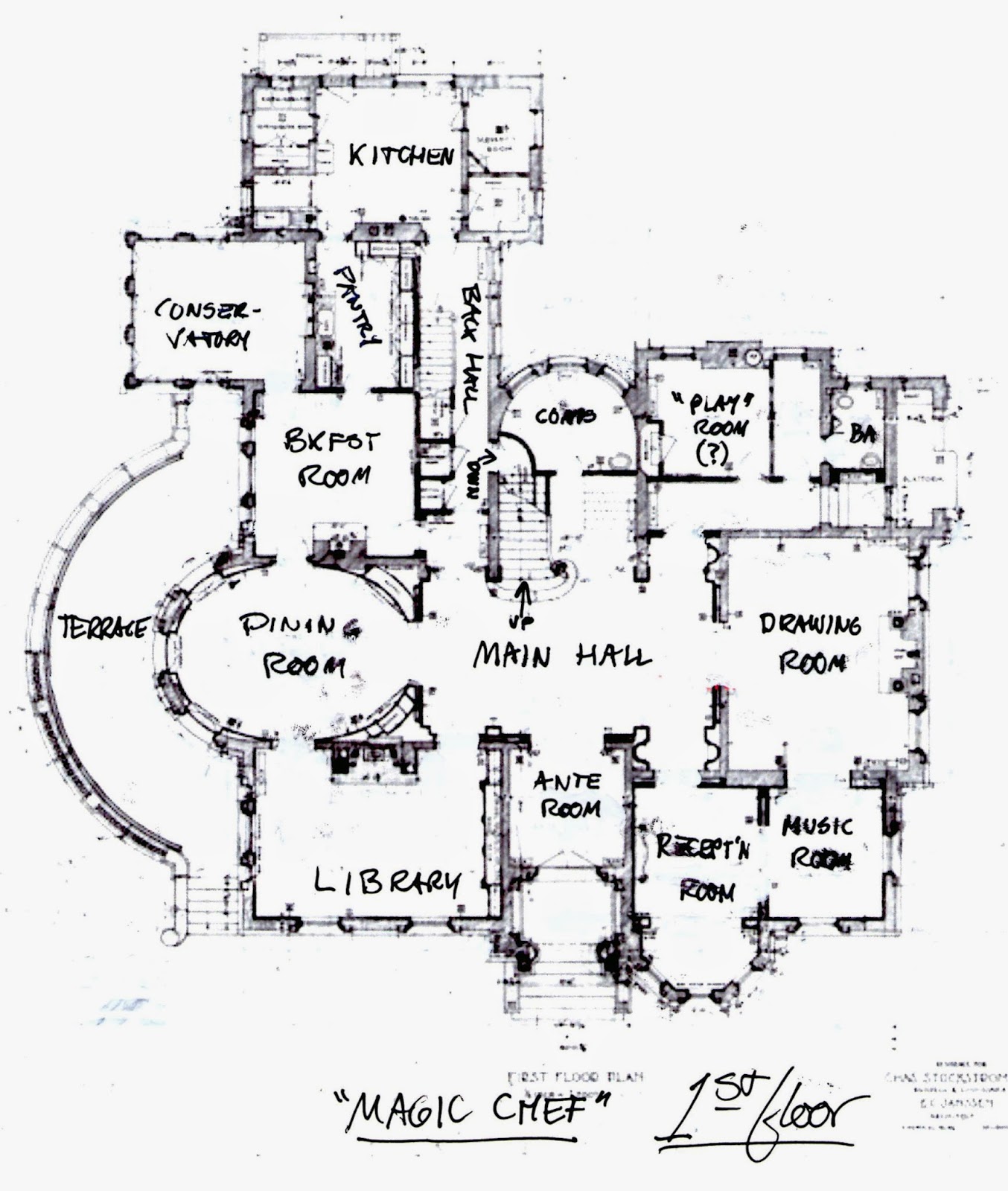 BIG OLD HOUSES: "Magic Chef"....(really)