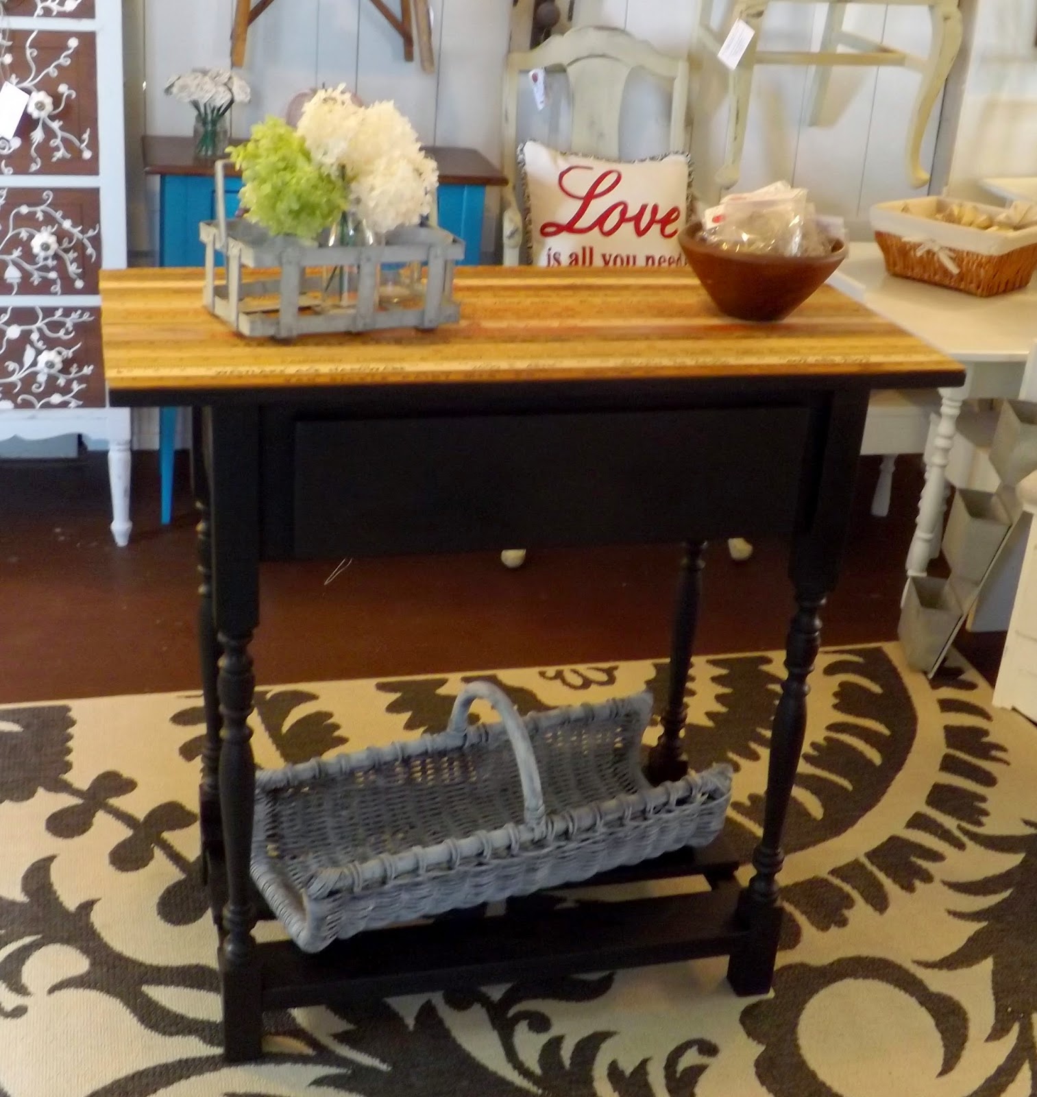Full Circle Creations: Yardstick console table...