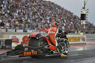 Drag Racing News Daily: Road warrior Dorn wins IHRA Nitro Harley ...