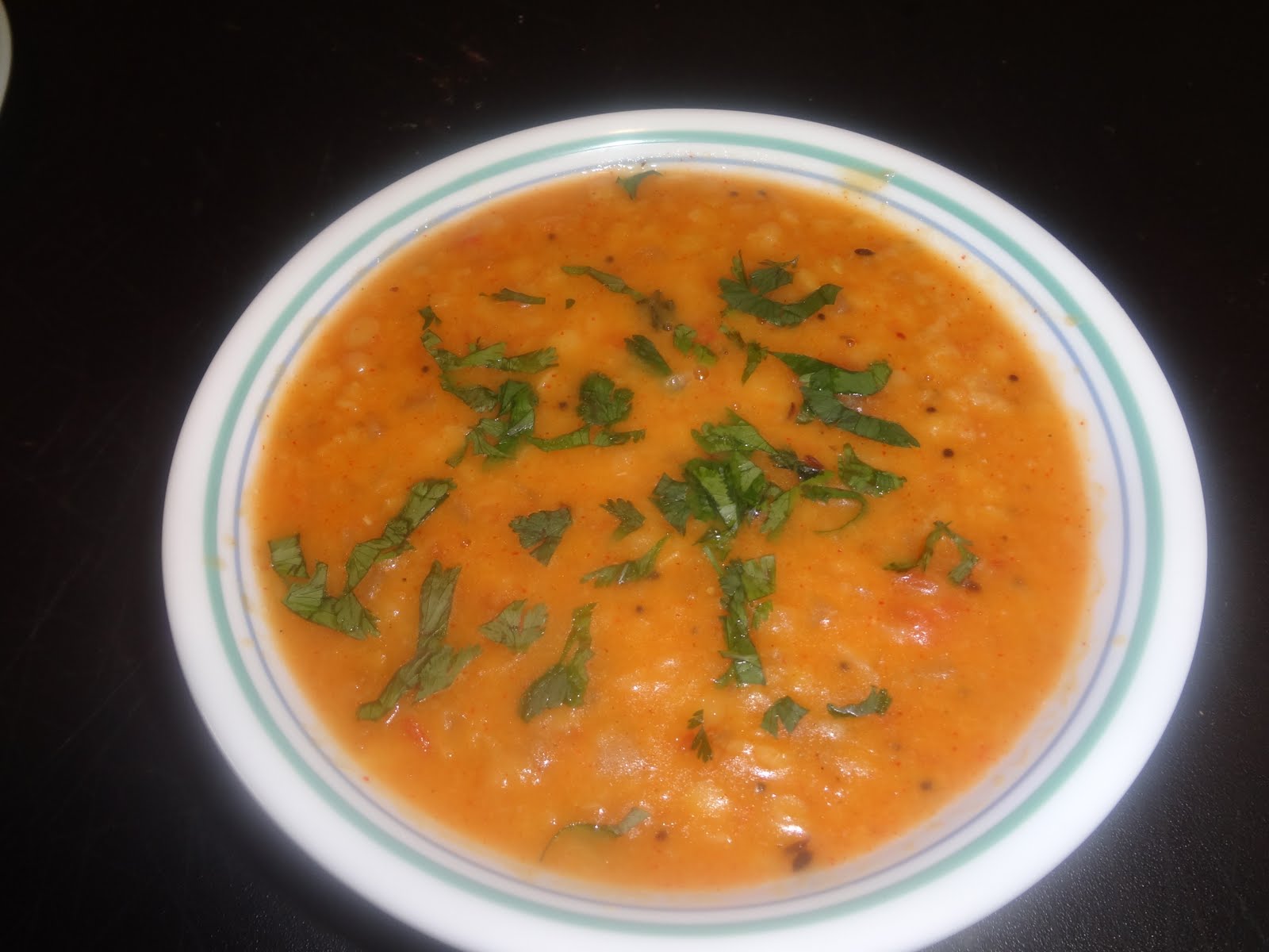 Achusmenu- Indian Vegetarian Cooking: Daal Fry