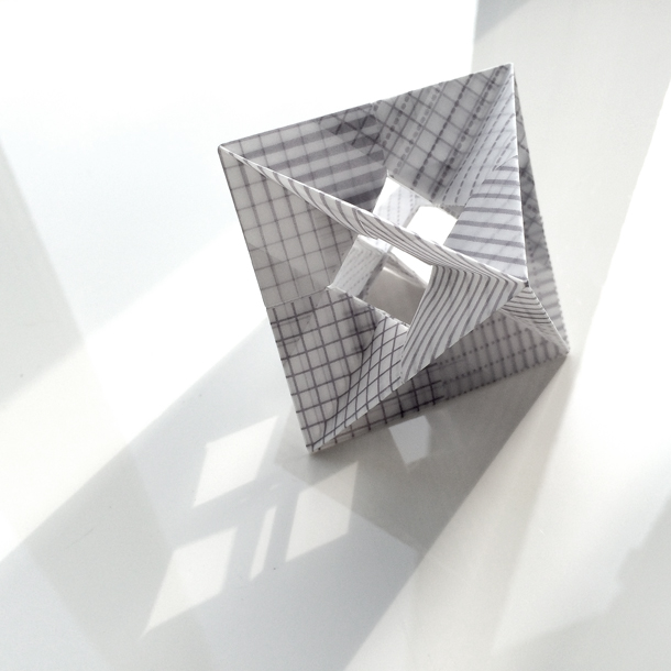 it's a heart heart season: Transparent Origami