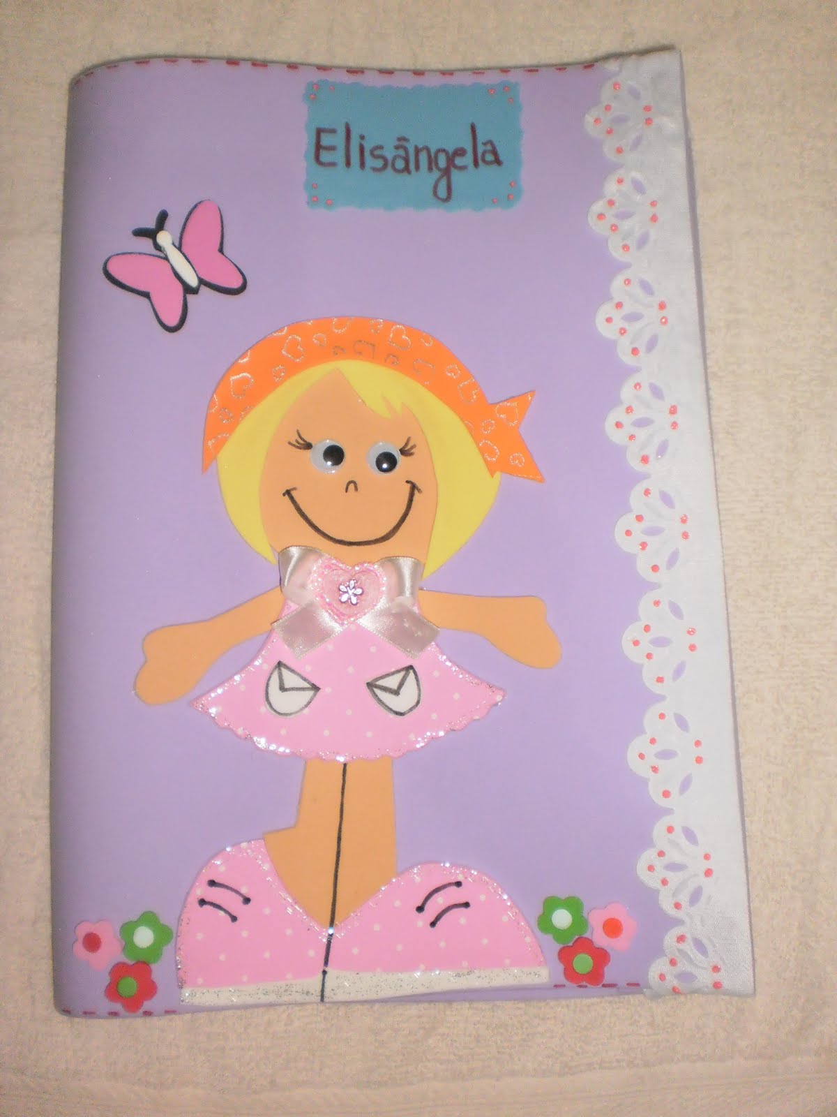 Trocando idéias: Capas para Portfólio em E.V.A